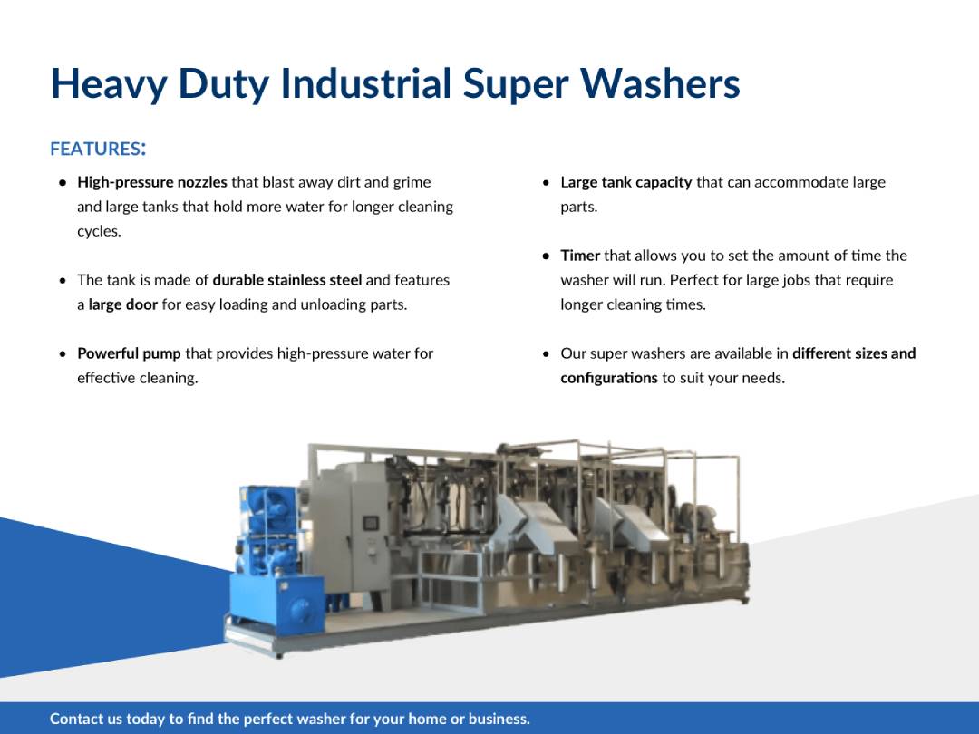 Heavy Duty Industrial Parts Super Washers | R.G. Hanson